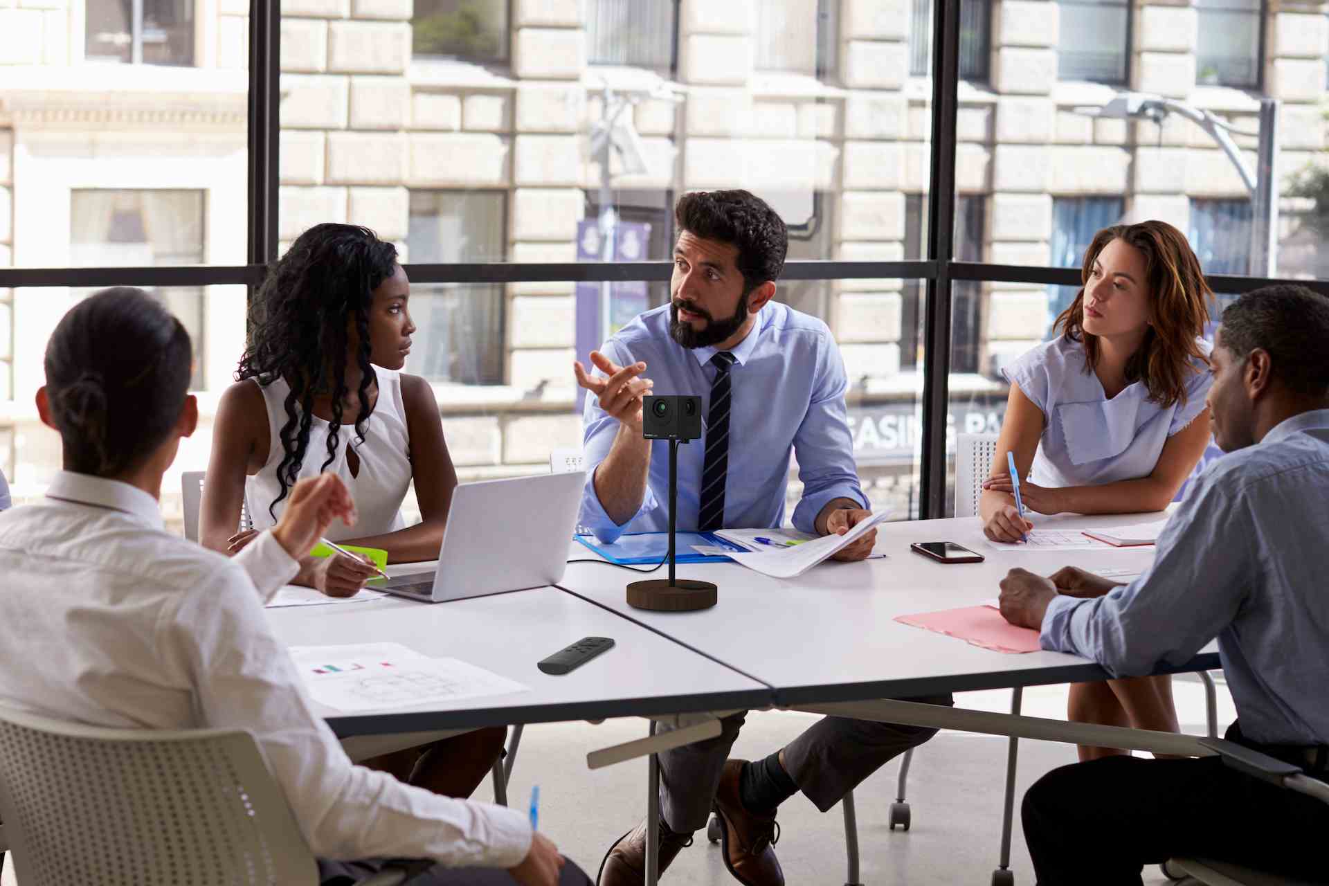 Innex Cube AI 360° 4K Conference Camera - FunTech Innovation