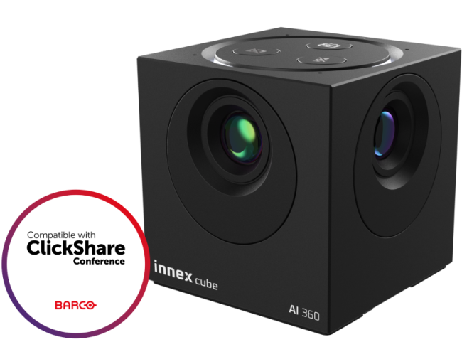 Innex Cube AI 360° 4K Conference Camera - FunTech Innovation