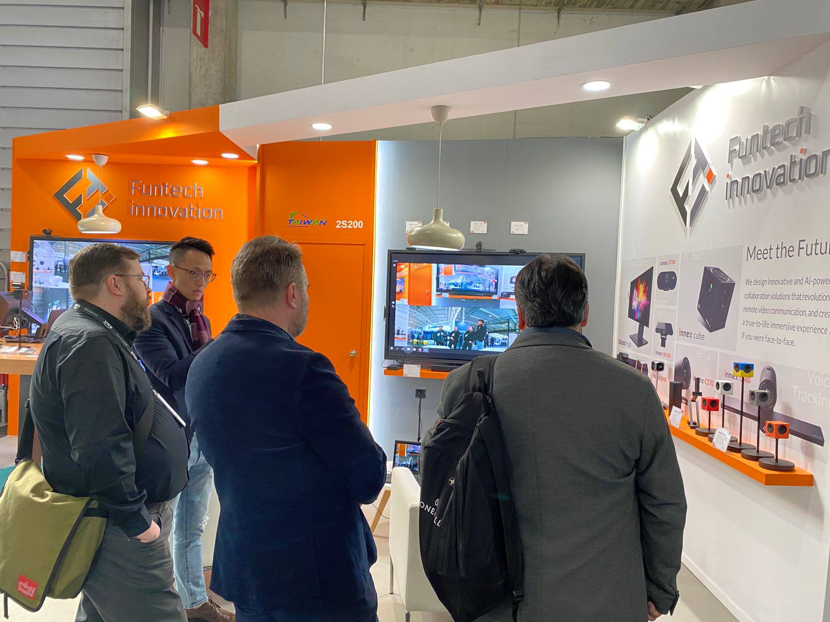 ISE 2023: FunTech Unveils the Next Generation of Video Conferencing ...