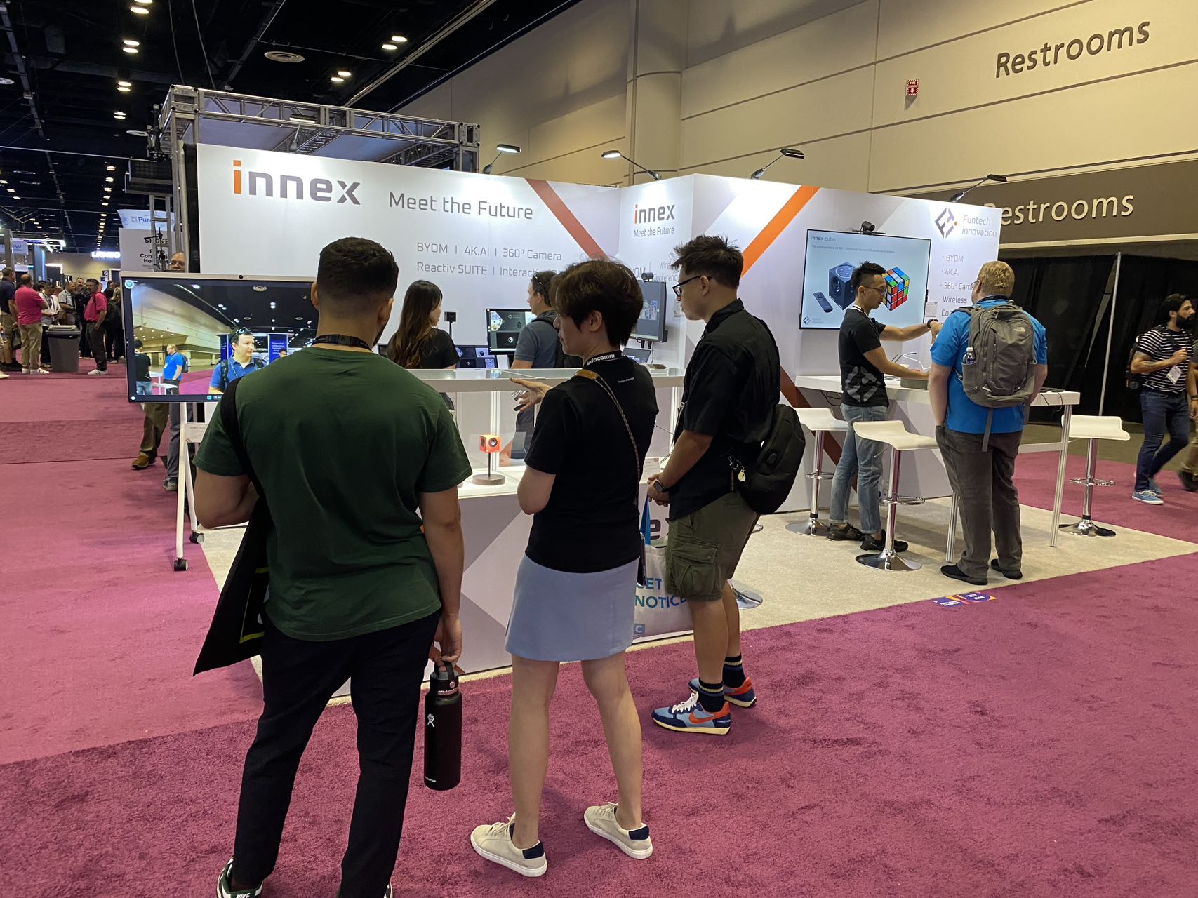 Infocomm2023: FunTech Innovation Showcasing Latest Meeting Room ...