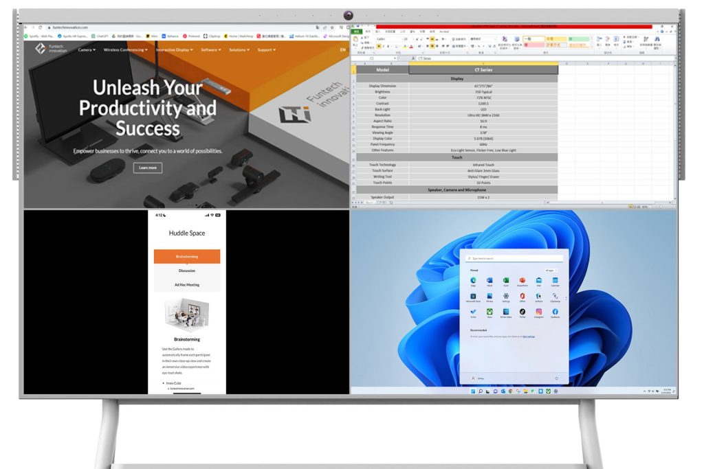 Interactive Display Innex CM series - FunTech Innovation