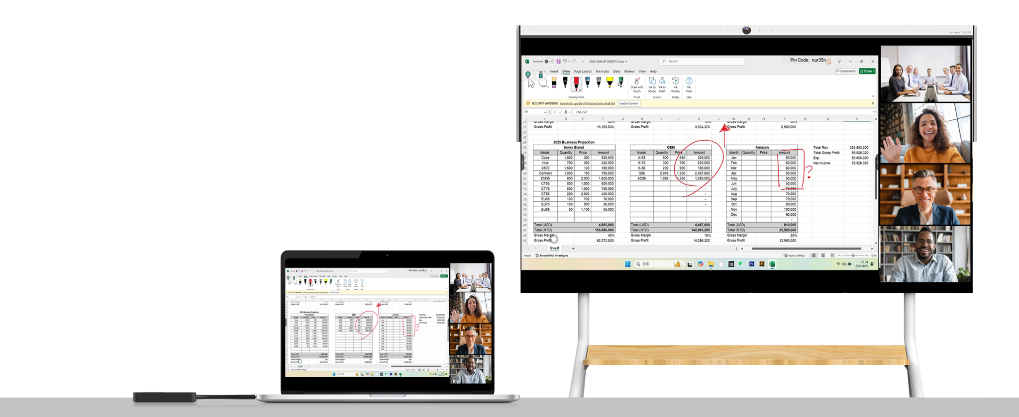 Interactive Display Innex CM series - FunTech Innovation