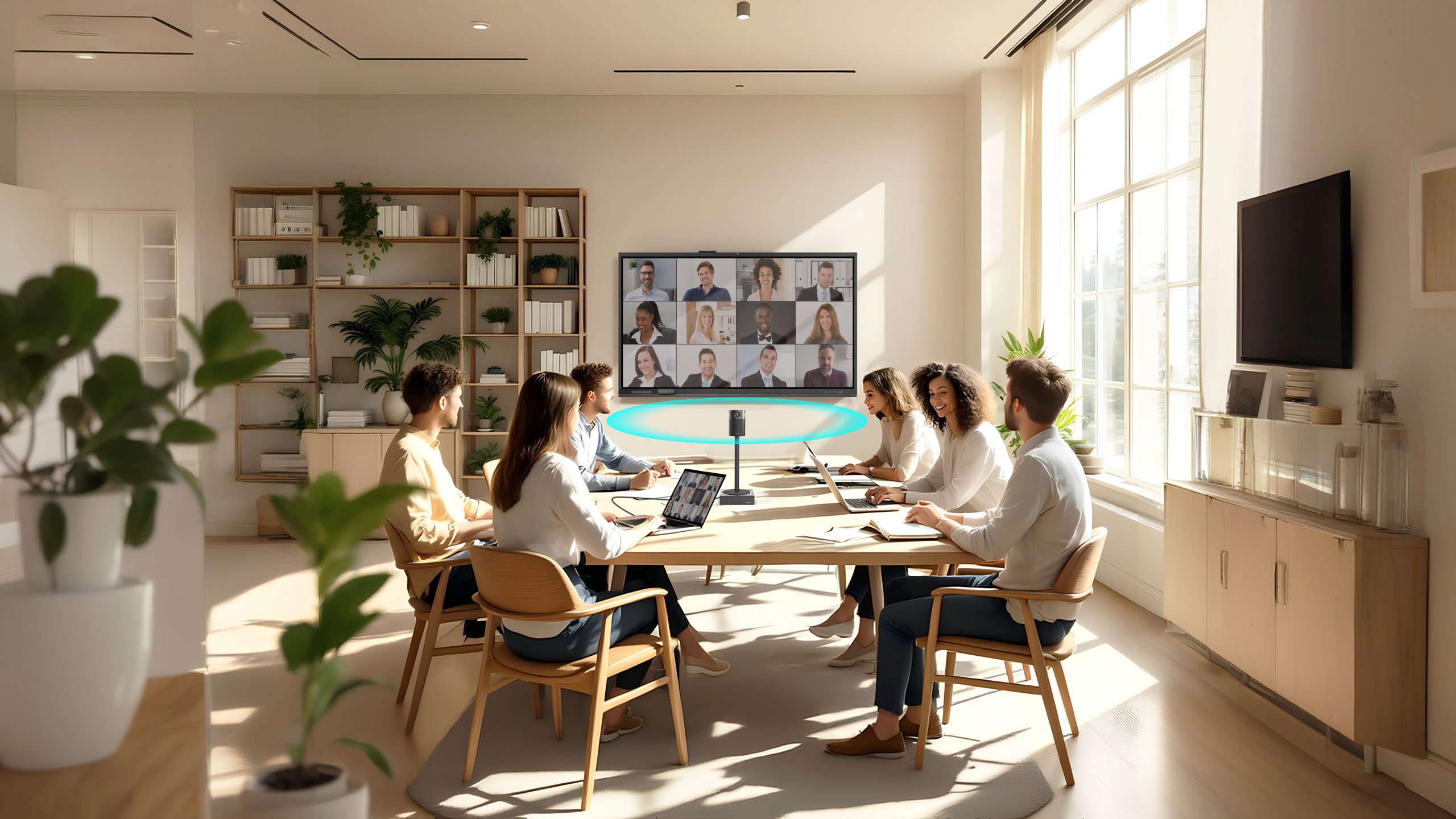 Innex Omni AI 360° 4K Conference Camera - FunTech Innovation